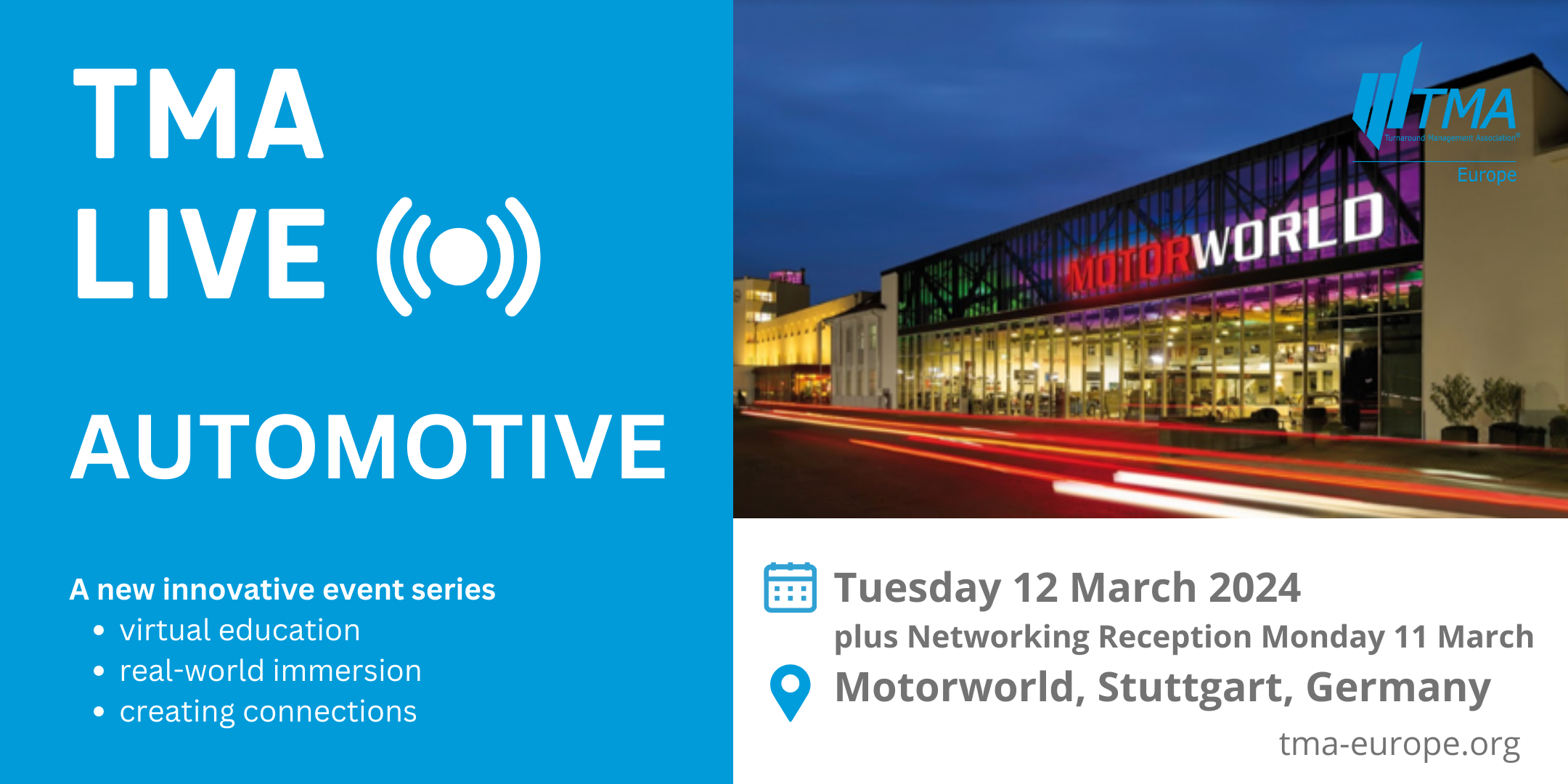 Turnaround 12.3.2024 TMA LIVE automotive